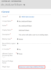 Implementing Dataverse Custom APIs (a.k.a new Custom Actions) – Allan ...