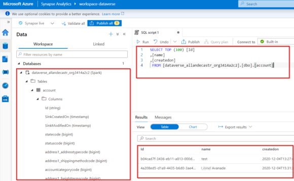 Bringing your Dataverse data to Azure Synapse – Allan De Castro's Power ...