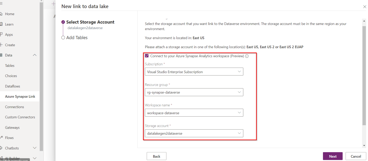 Bringing your Dataverse data to Azure Synapse – Allan De Castro's Power ...